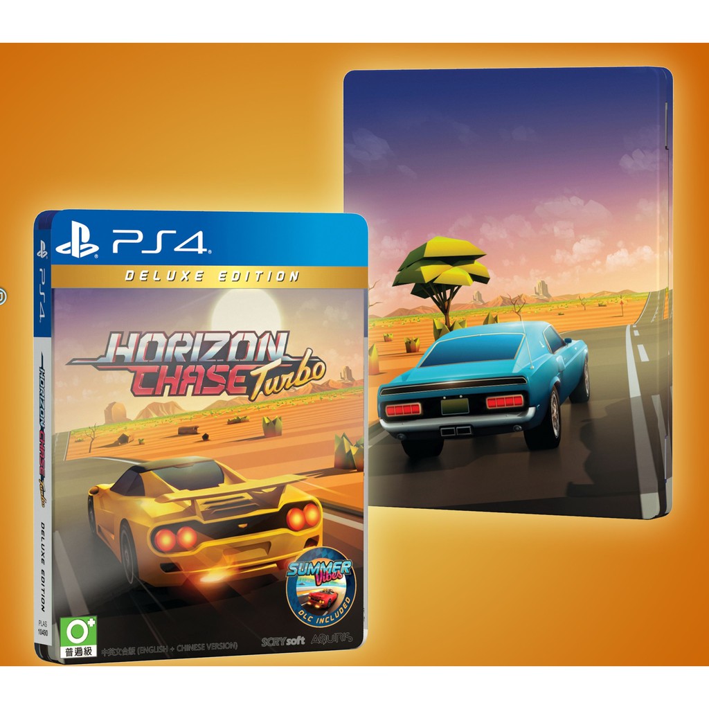 PS4 HORIZON CHASE TURBO STEELCASE DELUXE EDITION [R3] ENG/CHI VERSION ...