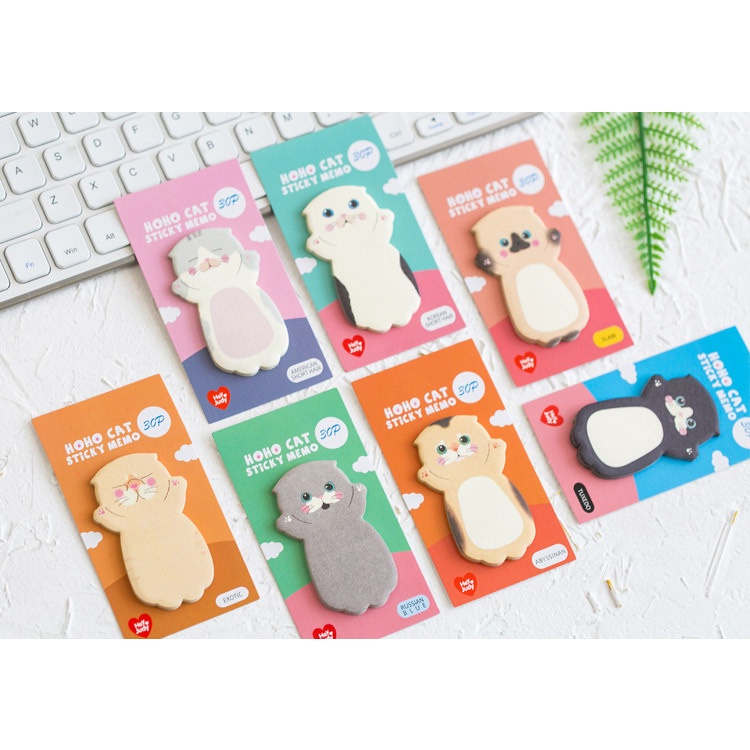Sticky Notes Hoho Cat - Cute Sticky Notes | Sticky Notes Hoho Cat ...