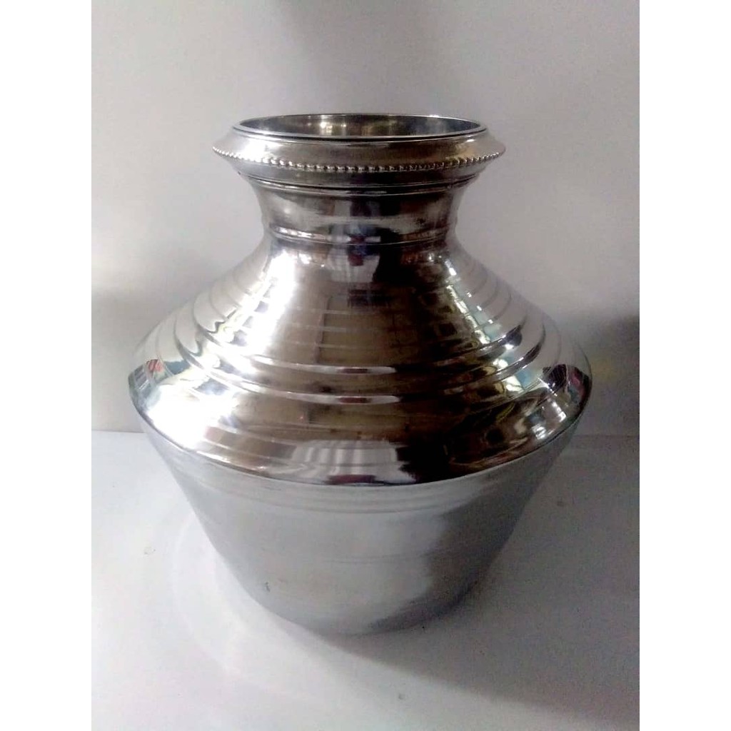 Stainless Steel Traditional Kudam / Kooja / Sembu | Shopee Malaysia