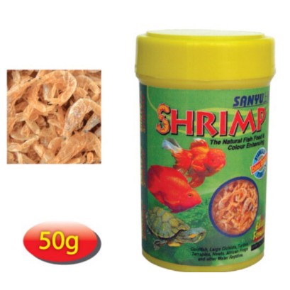 Sanyu shrimp 18g tropical fish guppy discus red parrot flowerhorn ...