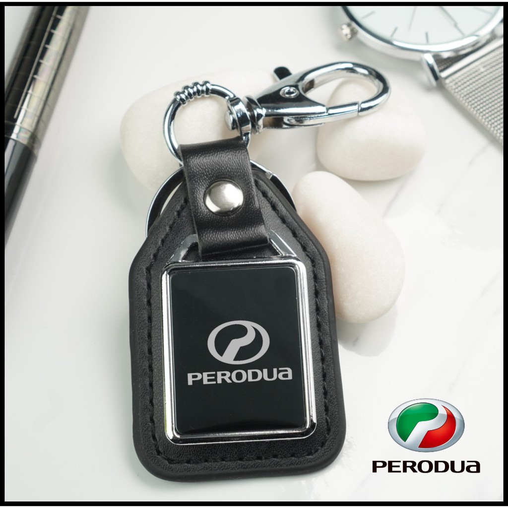 Premium Perodua myvi, axia, bezza, alza Car Logo keychain Car Keychain ...