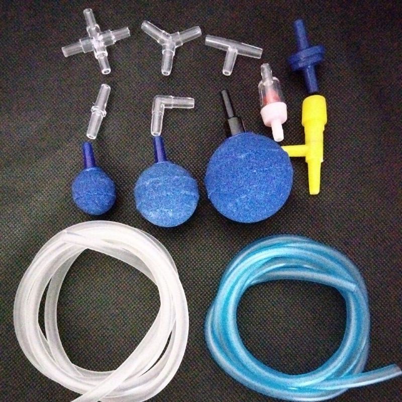 Hose Air Aquarium 4mm Air Stone One Way Valve On Off Joint | Shopee ...