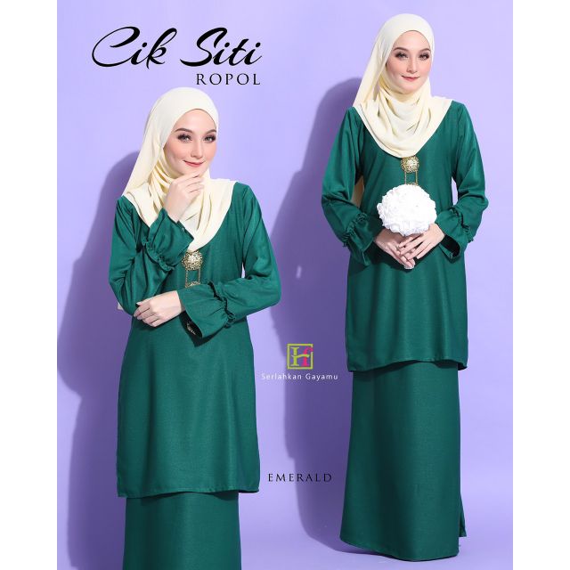[ 🔥HOT ITEM DESIGN 🔥] CIK SITI ROPOL | Shopee Malaysia