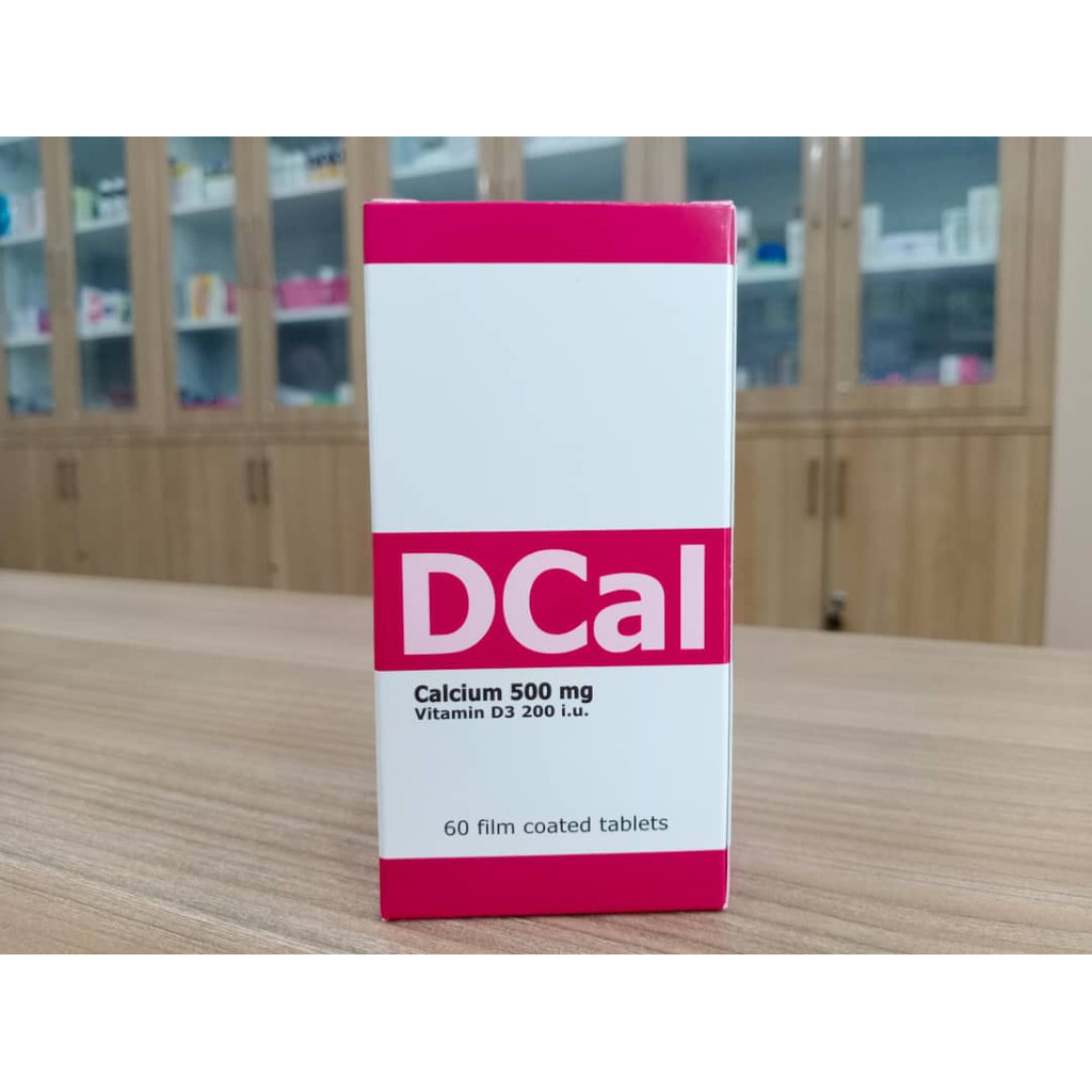 D-CAL FILM COATED 60 TABLET | Shopee Malaysia