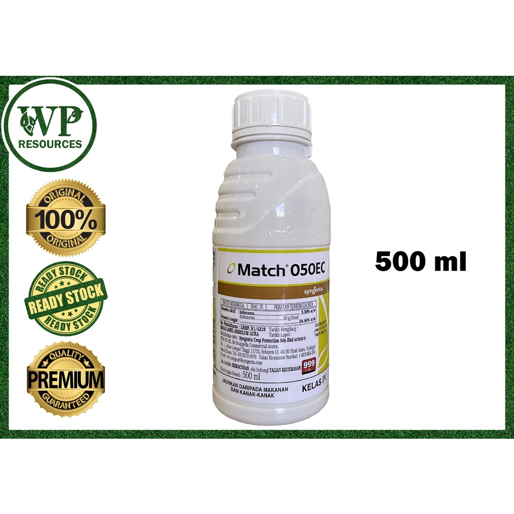 500ML Match 050 EC Syngenta Lufenuron 5.36% Racun Serangga Telur Ulat | Shopee Malaysia