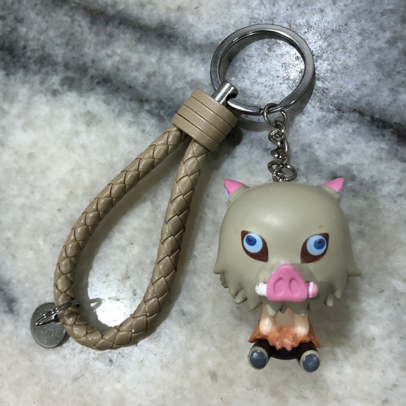 Demon Slayer Kimetsu no Yaiba Tanjiro Nezuko Zenitsu Inosuke Keychain ...