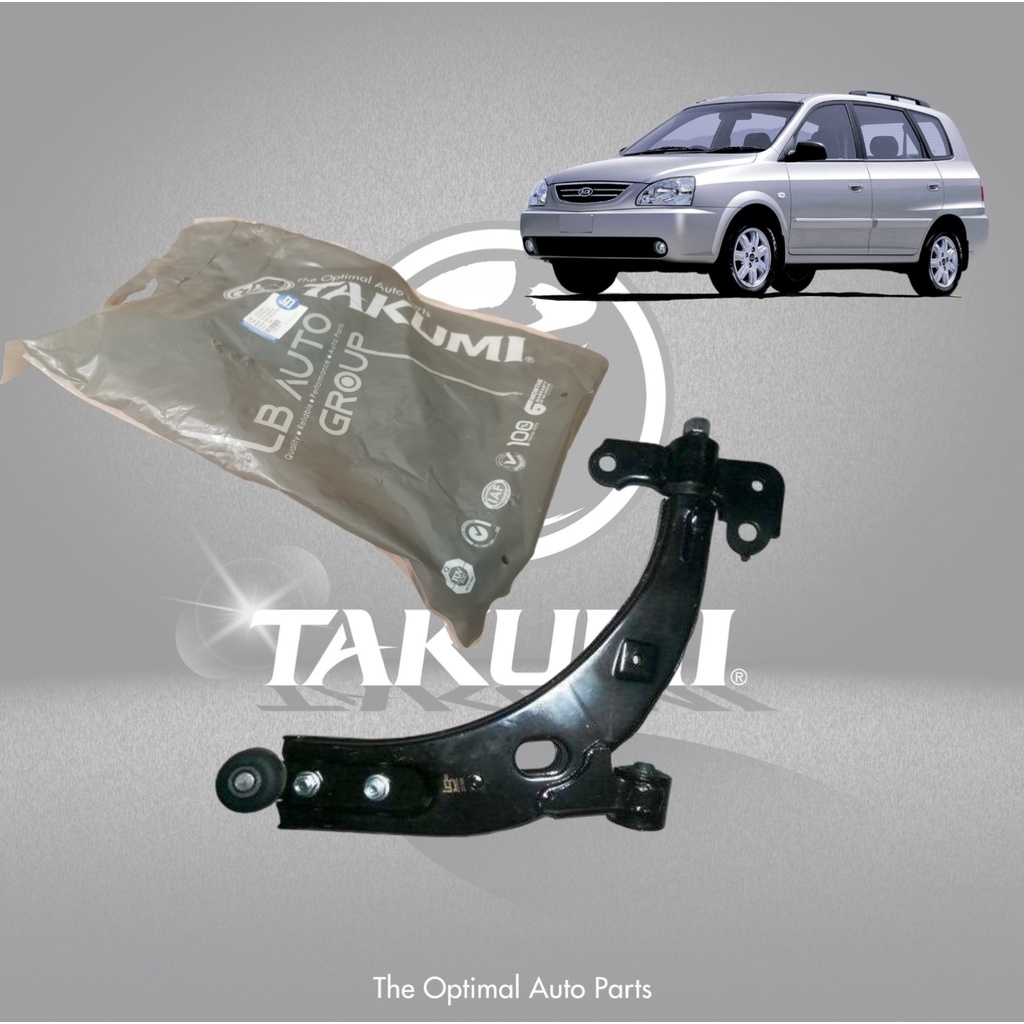 Kia Carens 2000/ Naza Citra 2005 TAKUMI Front(depan) Lower Arm With ...