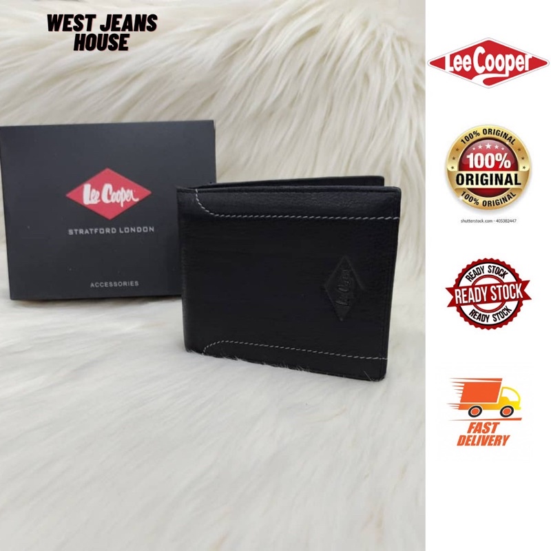 Original Lee Cooper Genuine Leather Short Wallet (YLW071G3) | Shopee ...