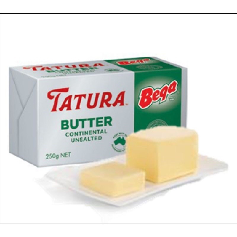 Tatura Butter Unsalted 250G | Shopee Malaysia