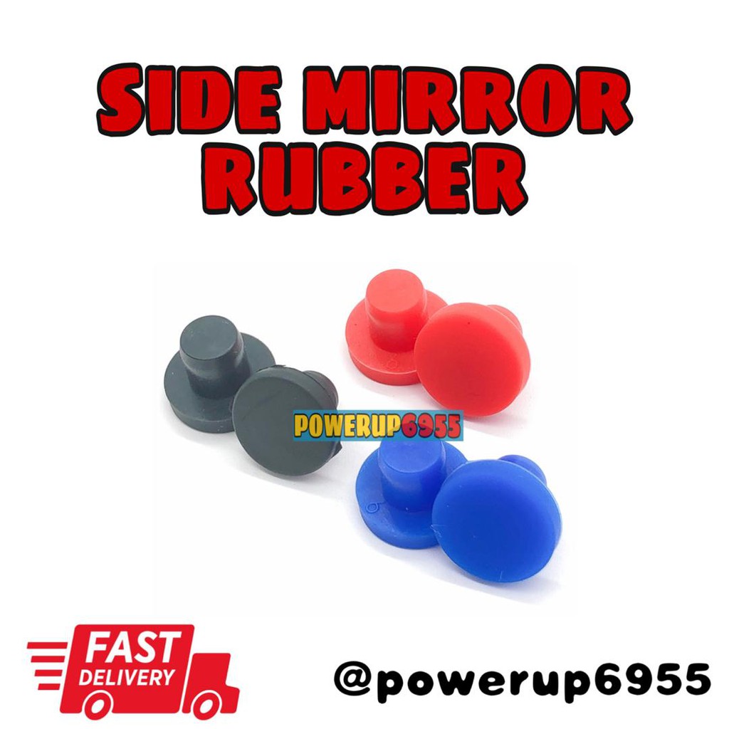 🔥READY STOCK🔥 Universal Side Mirror Cermin Rubber Penutup Getah Y15 ...