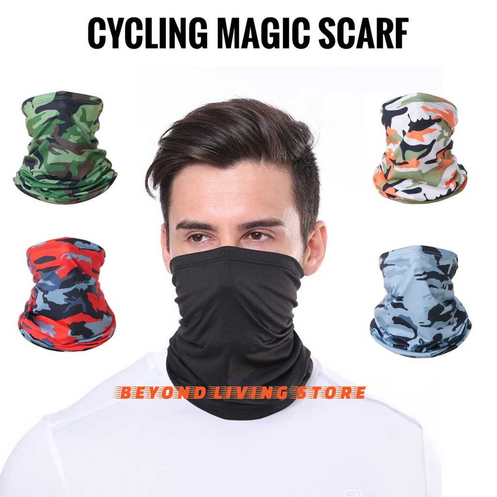 Lowest Price Magic Scarf Face Mask/Topeng Muka Windproof Dustproof UV Buff Bandana Cycling ...