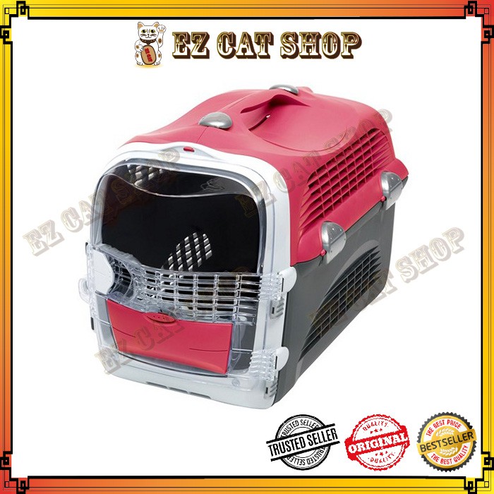 Catit Cabrio Carrier - Cherry Red(41370) | Shopee Malaysia