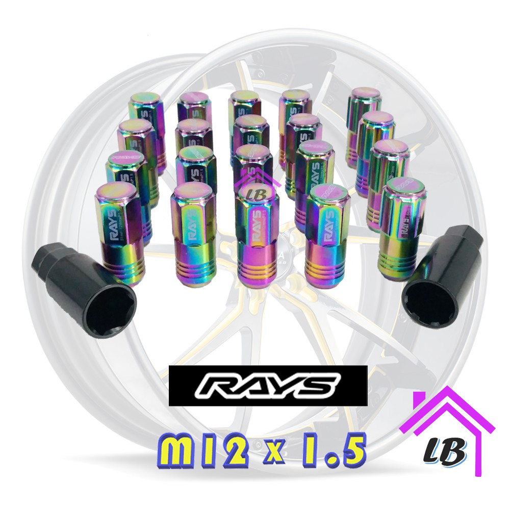 Rays Lock Nut Rays Wheel Nut Rays Tyre Nut Rays Racing Nut Rays Steel ...