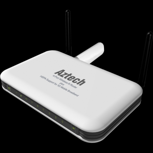 Aztech HW550-3G Wireless Broadband Router White | Shopee Malaysia