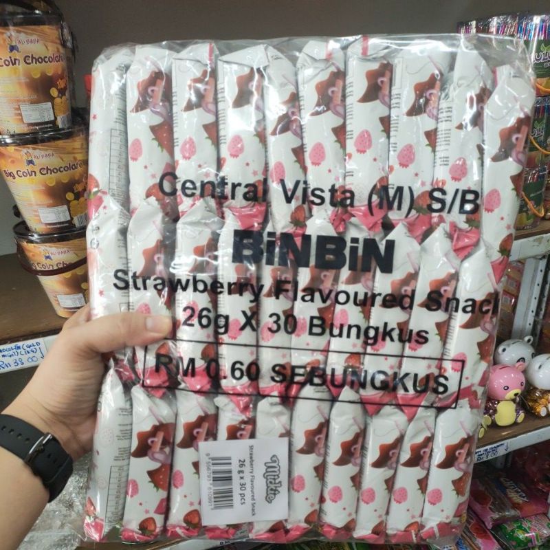 CV CHOCO BIN /BIN BIN/BIM BIM / BING BING CORN SNACK KEROPOK JAGUNG 巧克力 ...