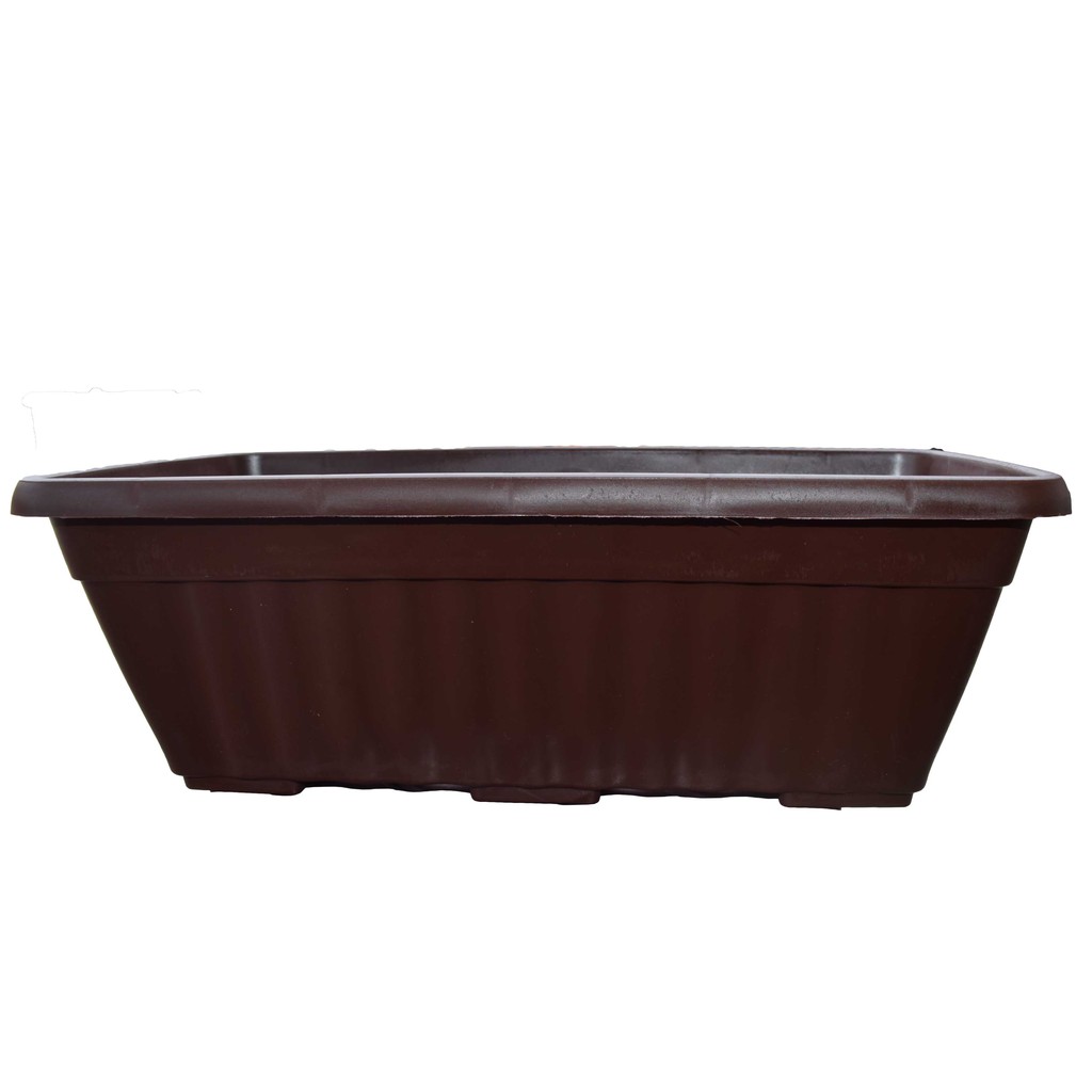 Large Size Rectangle Plastic Flower Pots ( L40 X W22 X H14) CM | Shopee ...
