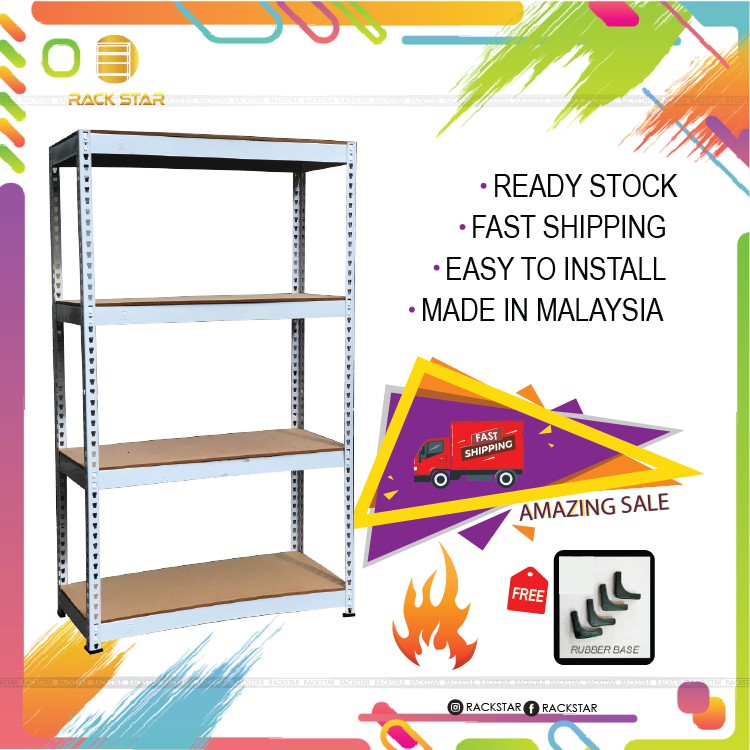 🔥 HOT SALE 🔥 STORAGE RACK / RAK BESI DIY( READY STOCK ){raksa} Rak ...