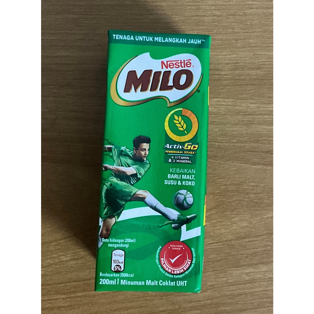 Nestle MILO UHT Activ-Go Packet Drink 200ml | Shopee Malaysia