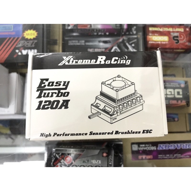 XTREME RACING XRC ET120 Easy Turbo ESC Sensored Brushless / XRC ET120 ...
