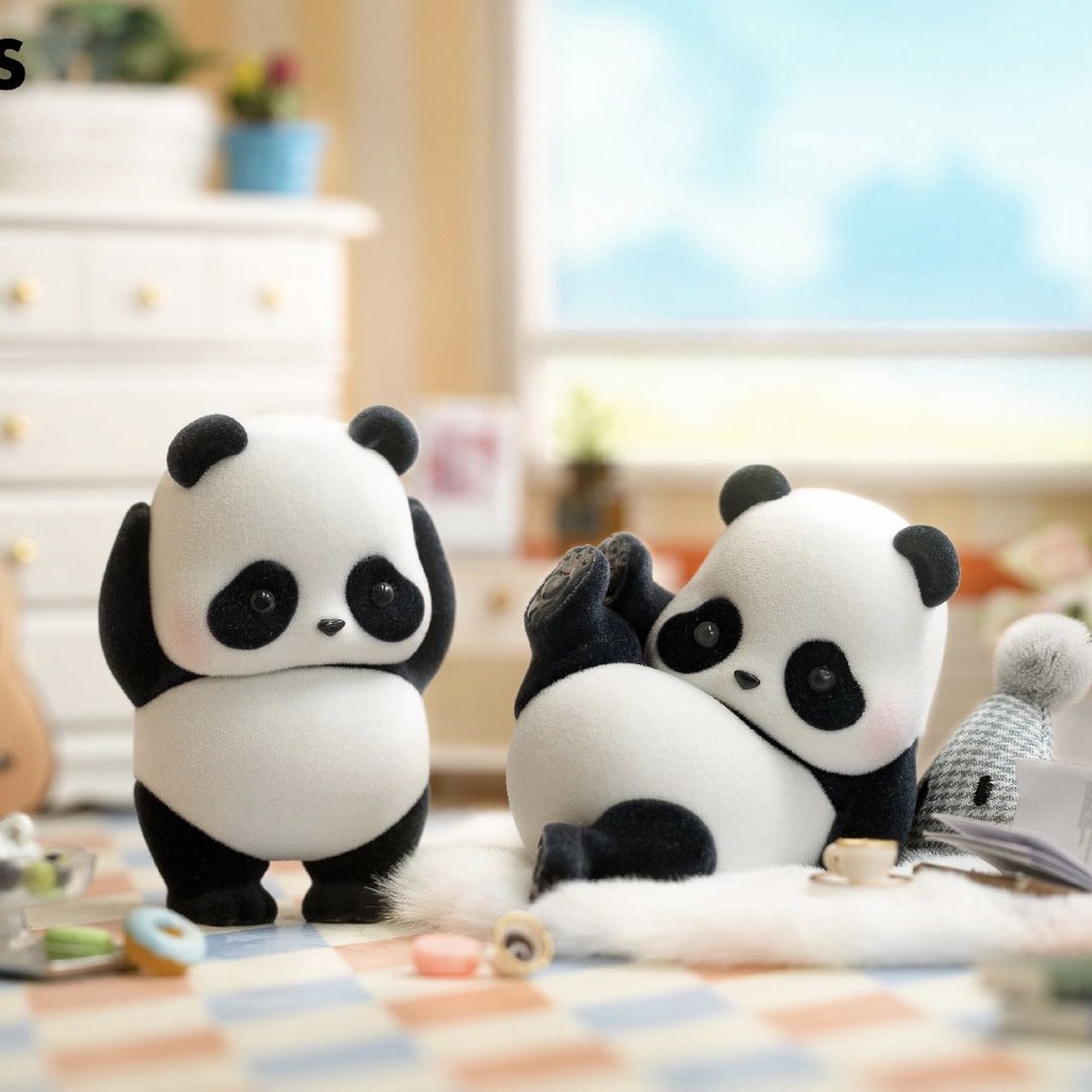 【Genuine Spot】52TOYS Panda Roll Daily Second Bullet Blind Box Flocking ...