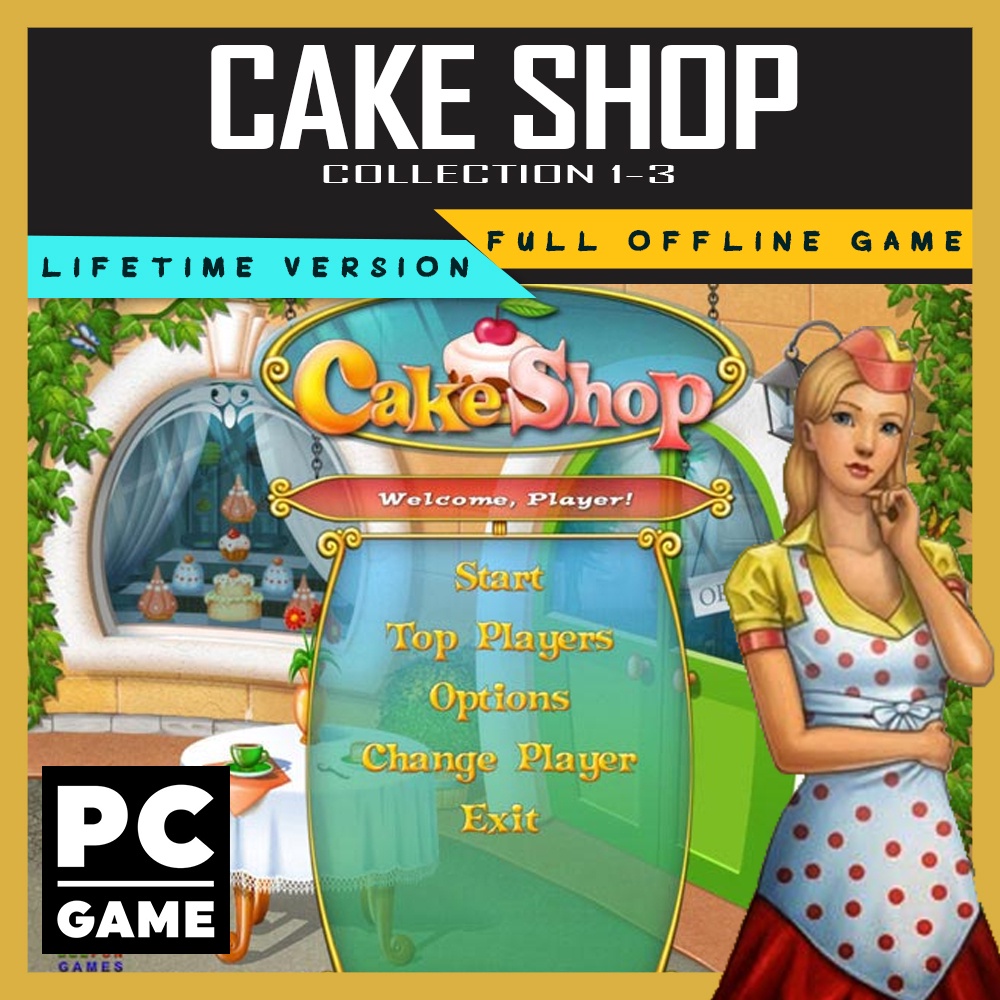 [𝑷𝑪 𝑪𝑳𝑨𝑺𝑺𝑰𝑪 𝑮𝑨𝑴𝑬] CAKE SHOP 1-3 COLLECTIONS for Windows | Lifetime ...