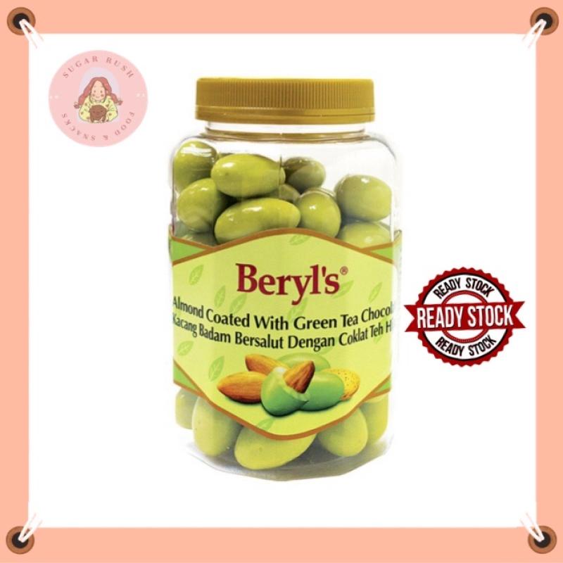 Beryl's Almond Coated with Green Tea Chocolate Bottle 410g Coklat ...