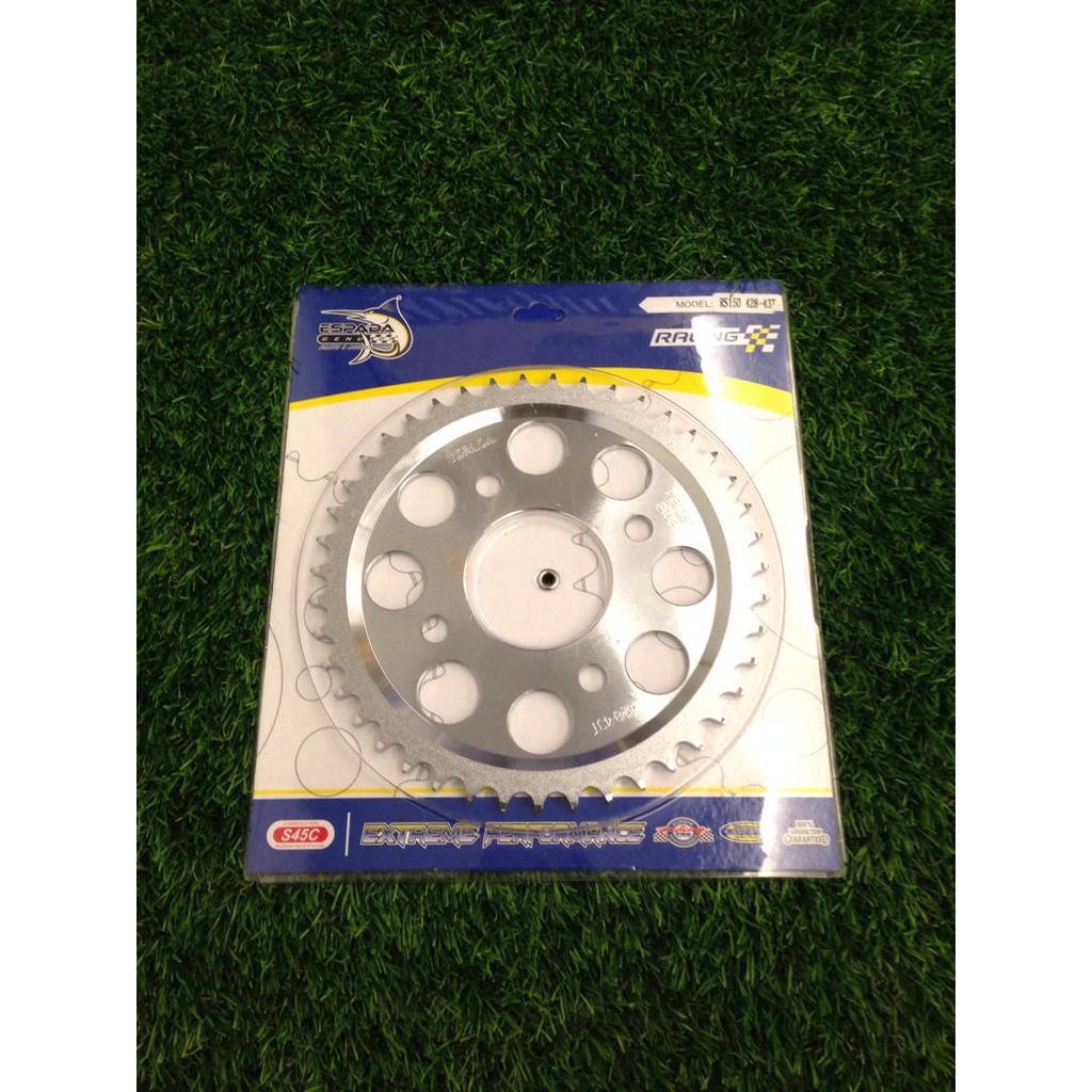 SPROCKET GOLD HARDEN RS150 RSX ESPADA 428 37T 38T 39T 40T 41T 42T 43T ...