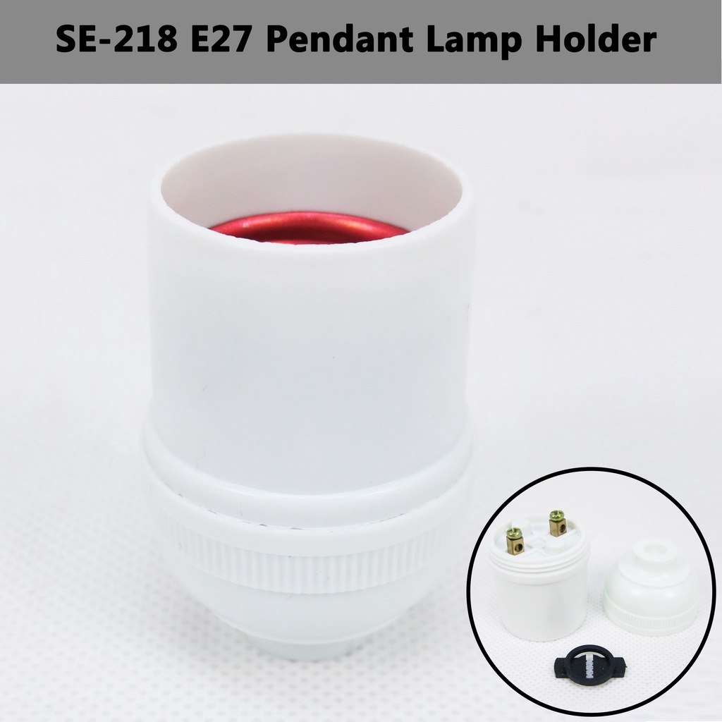 3H Pemegang Mentol Lampu Gantung SE-218/801 E27/B22 Pendant Lamp Holder ...