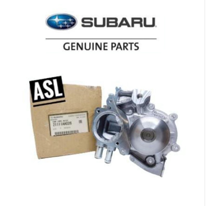21111AA026 Genuine Subaru Water Pump 3 port Impreza WRX STI Forester ...