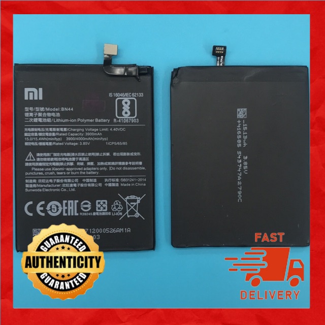 REDMI 5 PLUS BN44 BATTERY | Shopee Malaysia
