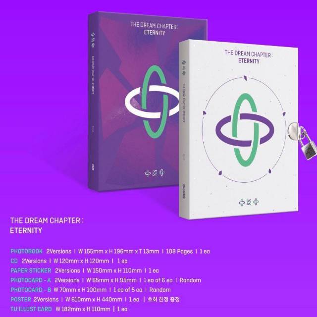 (po) Txt Tdc Album Pre-order: Eternity (must Read Description ...