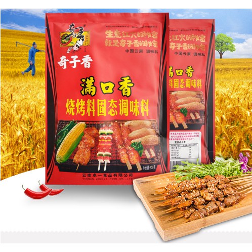 Chinese Barbecue Powder Seasoning, full flavor, 200g pack | Shopee Malaysia