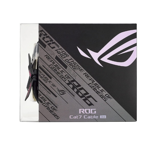 ASUS ROG Cat7 High Speed Gaming LAN Network up to 600MHz & 10GB ...