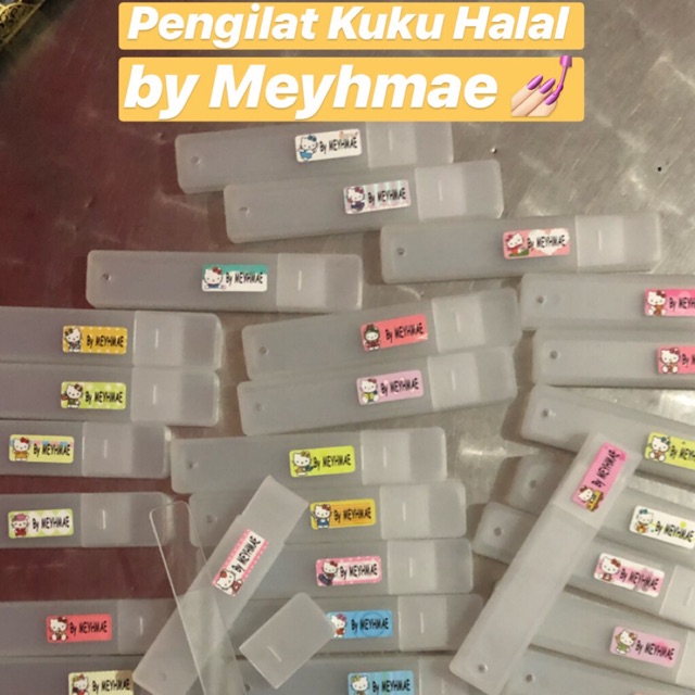 PENGILAT KUKU HALAL BY MEYHMAE 💅🏻 | Shopee Malaysia
