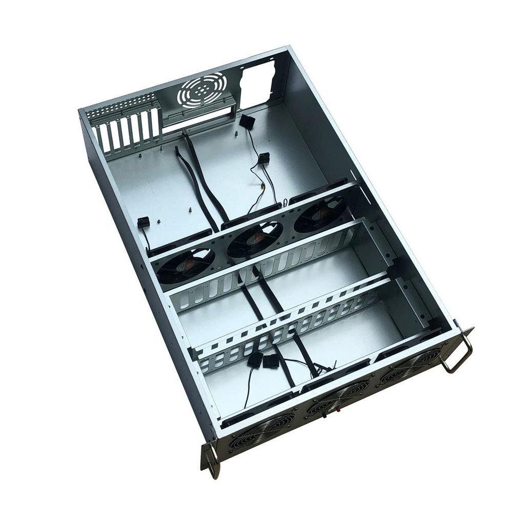 4U Industrial Control Chassis 24-Disk Hard Disk IPFS ATX Motherboard ...