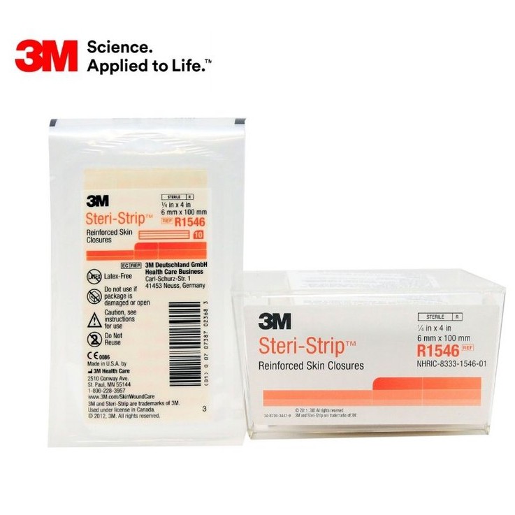 3M Steri Strip Skin Closures - Reinforced R1546 | Shopee Malaysia