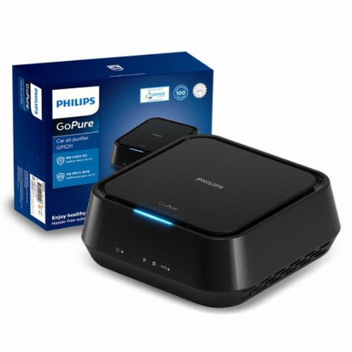 Philips GoPure GP5211 Go Pure Car Air Clean Purifier System w/ Tricolor ...