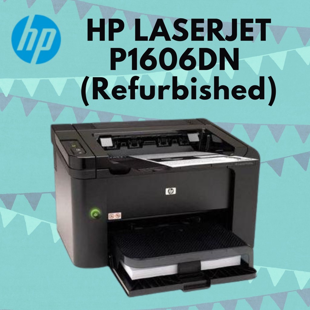 HP LaserJet P1606DN Laser Printer (Refurbished) Warranty 1 Year ...