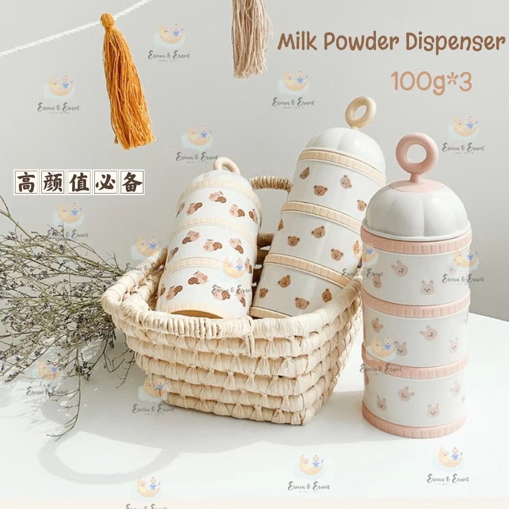(READY STOCK) Baby Portable Milk Powder Container/Milk Powdered Storage ...