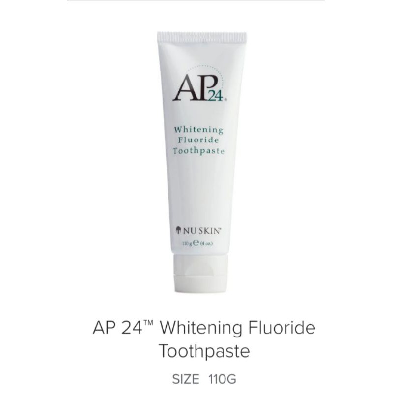 Nu Skin AP 24 Whitening Fluoride Toothpaste 110G | Shopee Malaysia