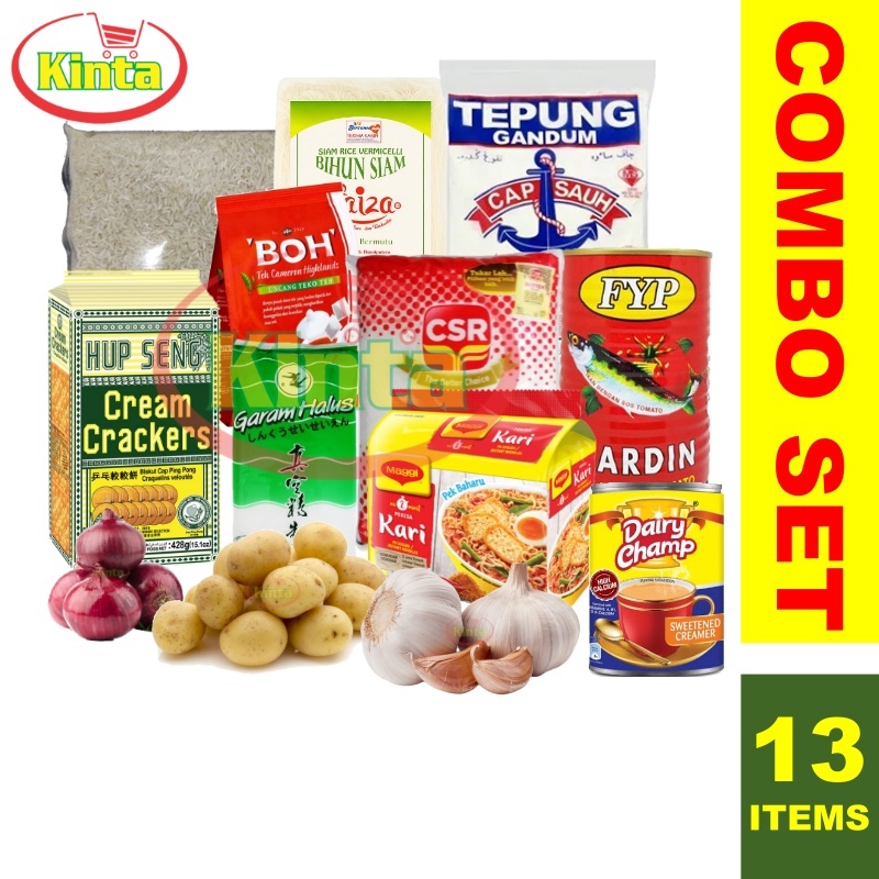💯 COMBO SET FAMILY A (13 ITEMS) | BARANGAN RUNCIT UNTUK KELUARGA ...