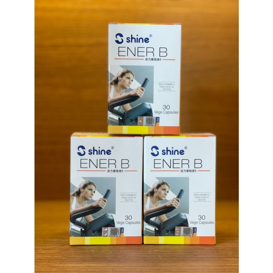 SHINE ENER B 30 VEGE CAPSULES | Shopee Malaysia