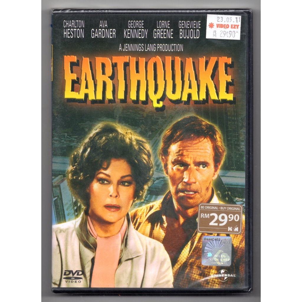 EARTHQUAKE (DVD ORIGINAL) | Shopee Malaysia