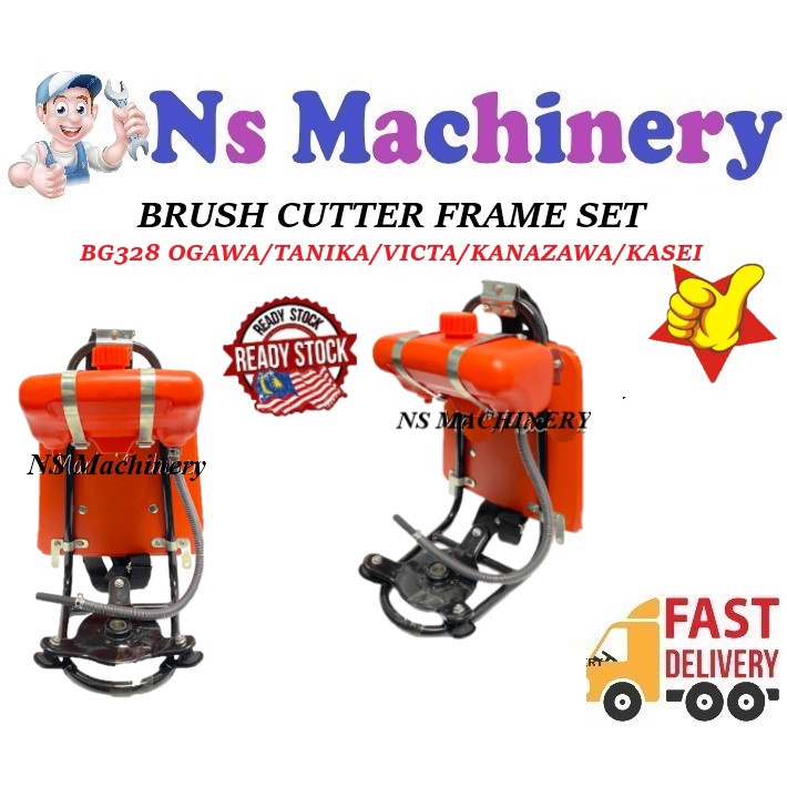 BG328 Brush Cutter Engine Frame Set Mesin Rumput Ogawa Okazawa Tanika ...