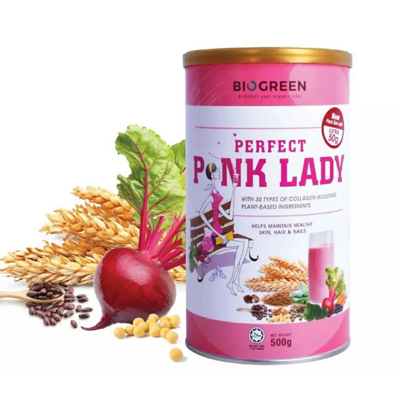 Biogreen Perfect Pink Lady Oatmilk 500g | Shopee Malaysia