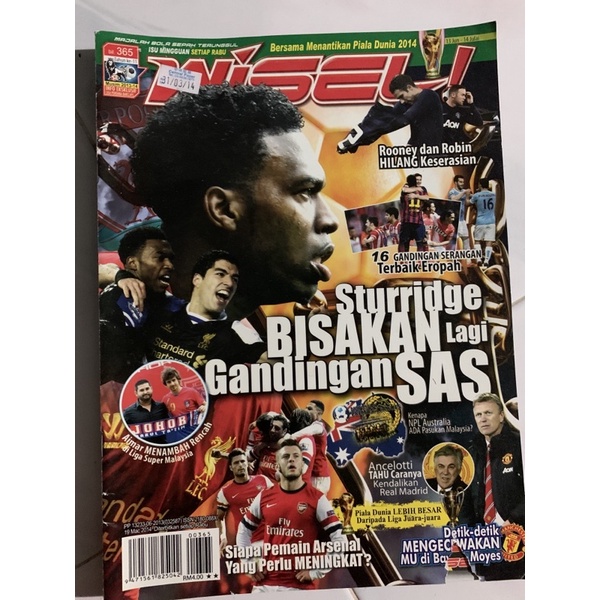 MAJALAH SUKAN BOLA SEPAK WISEL | Shopee Malaysia