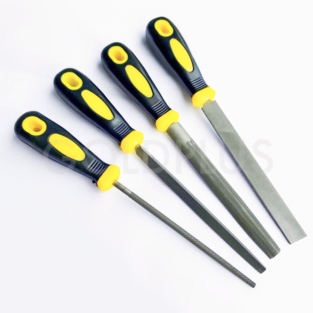 💥GoldPlus💥 6” Steel File For Iron Steel Rasp Files Woodworking Triangle ...