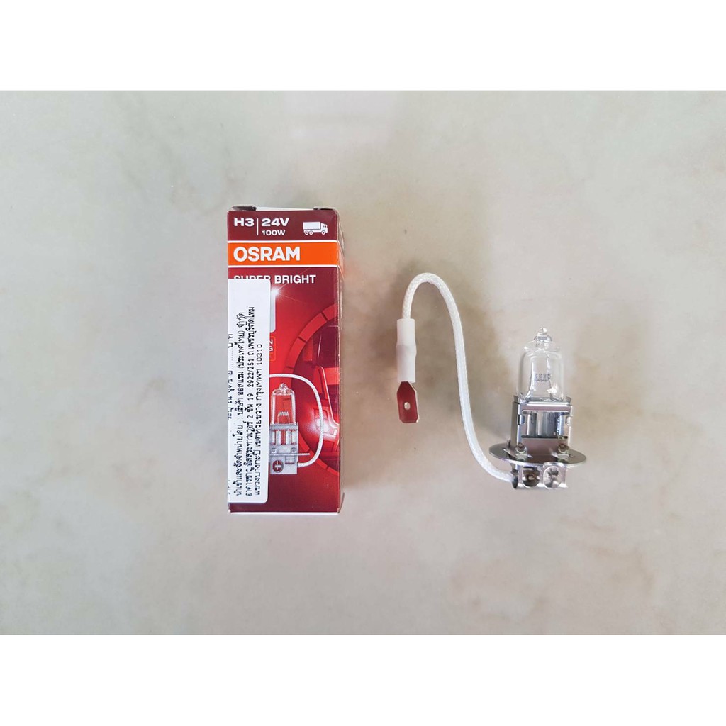 Original Osram H3 24V 100W Bulb Per | Shopee Malaysia