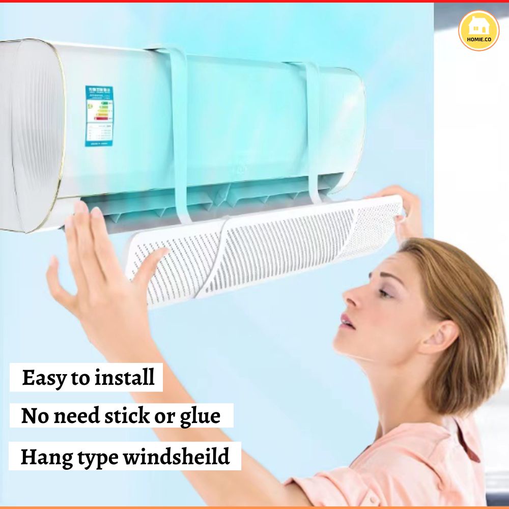 Adjustable Air Conditioner Windshield Prevent Direct Wind Air Baffle ...