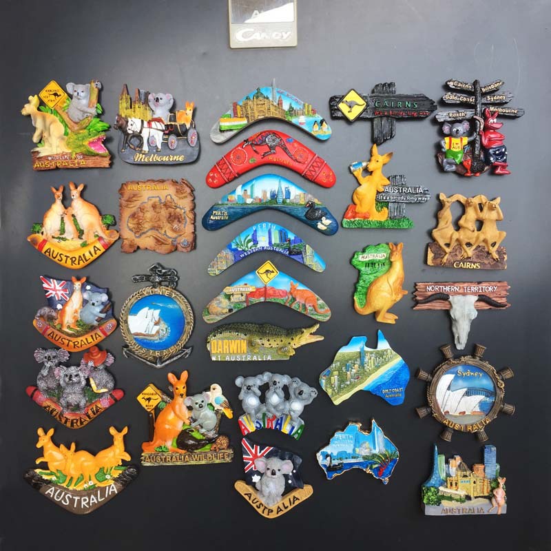 Australia Travel souvenir fridge magnets for home decoration Cute ...